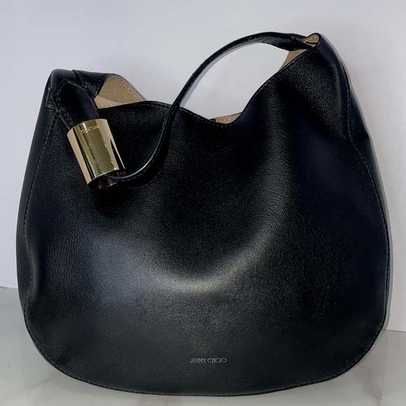Jimmy Choo | Bags | Jimmy Choo Leather Hobo Shoulder Bag | Poshmark